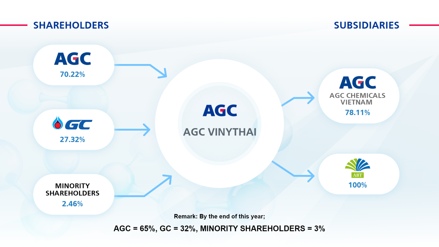 Sharedholding Structure – AGC Vinythai
