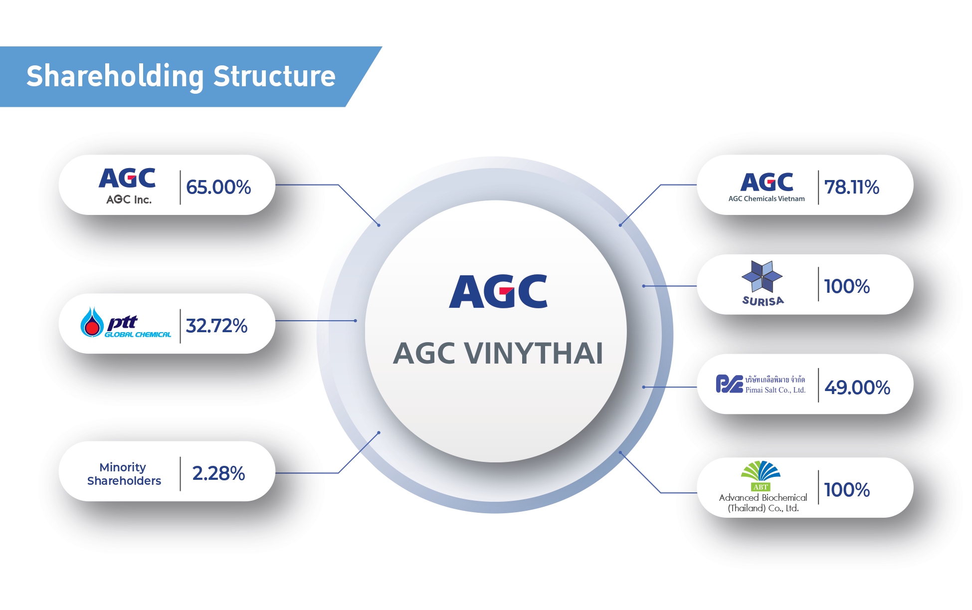 Sharedholding Structure – AGC Vinythai